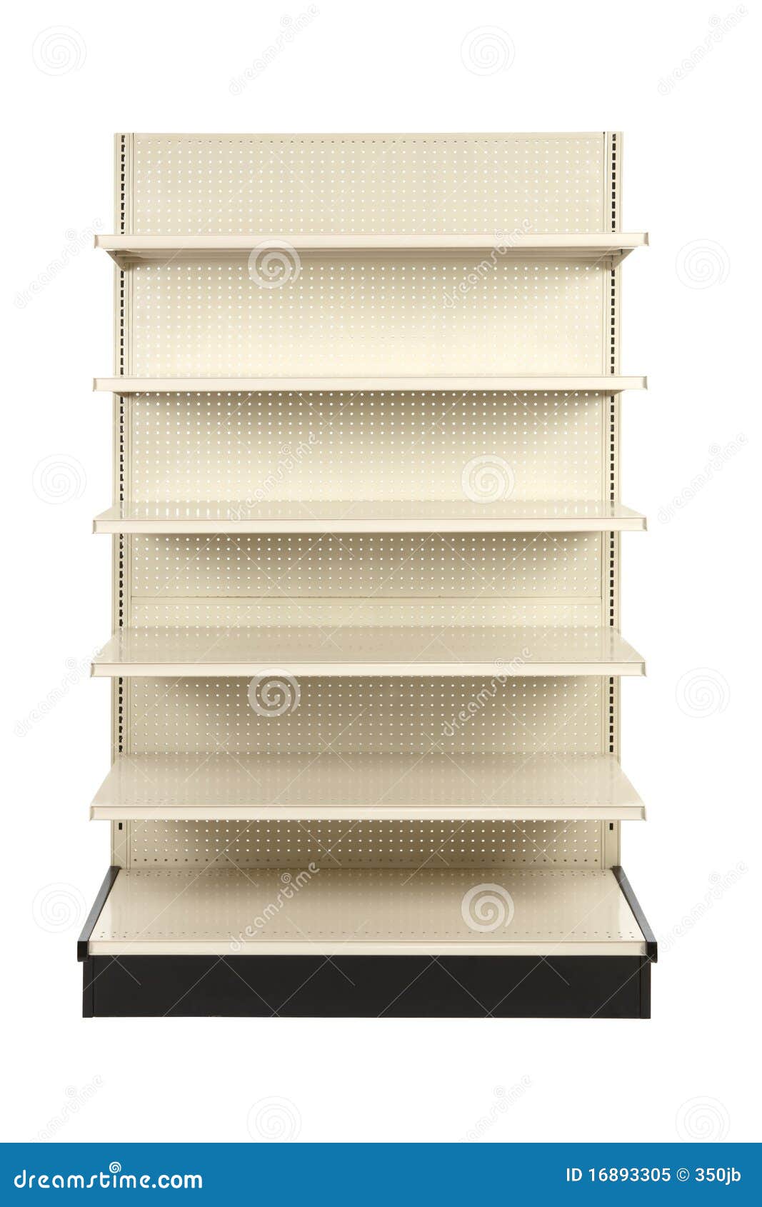 Leeres KleinLadenregal stockbild. Bild von regale, vorstand - 16893305