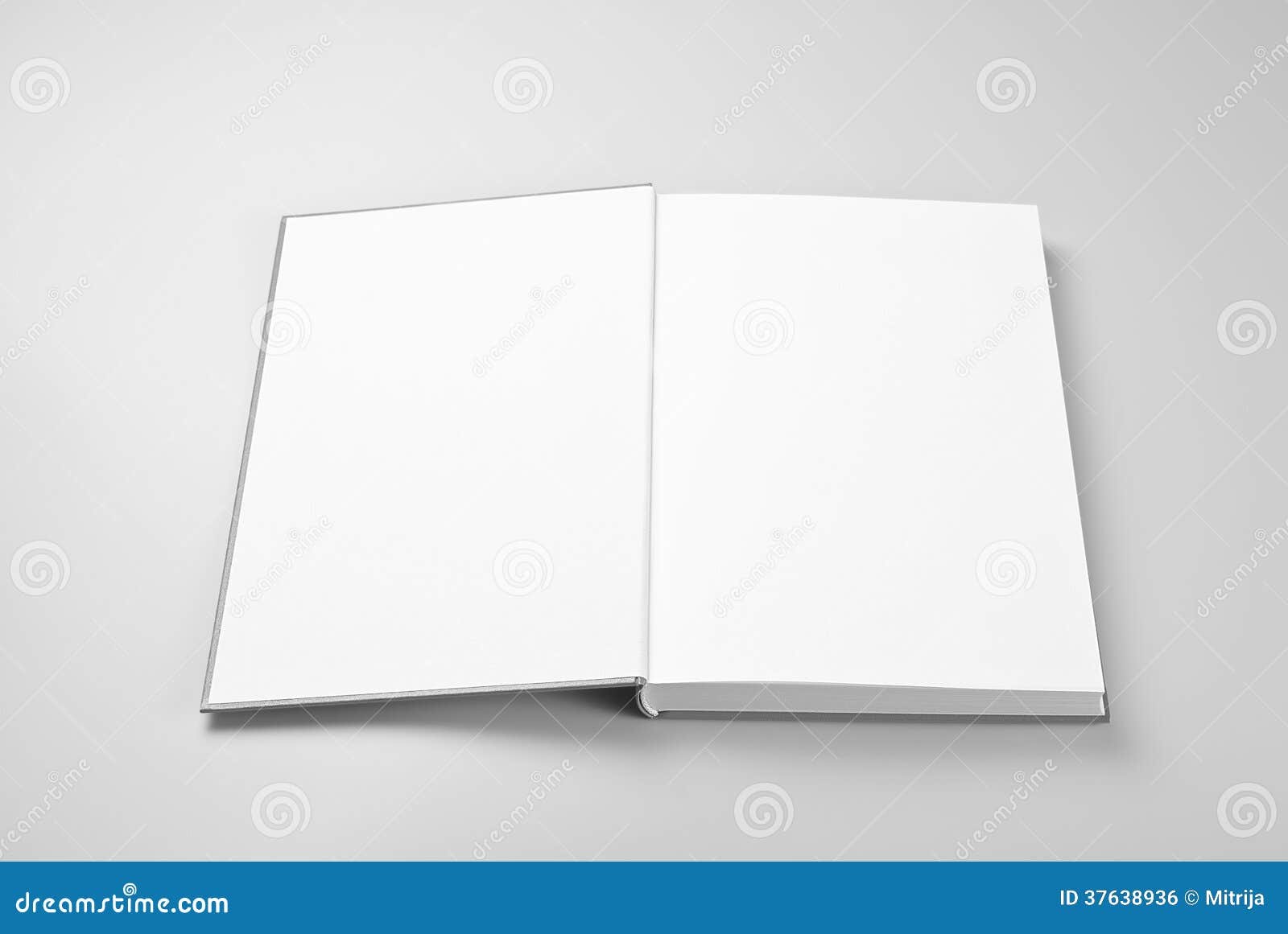 Leeres offenes Buch stockfoto. Bild von schablone, platz - 37638936