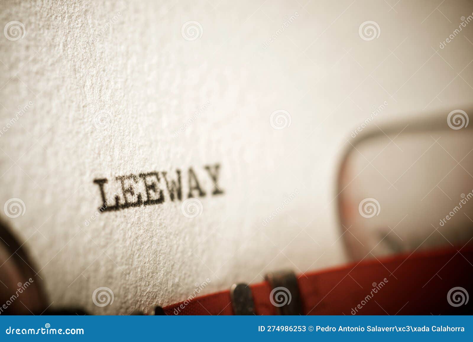 Leeway concept view stock image. Image of wiggle, word - 274986253