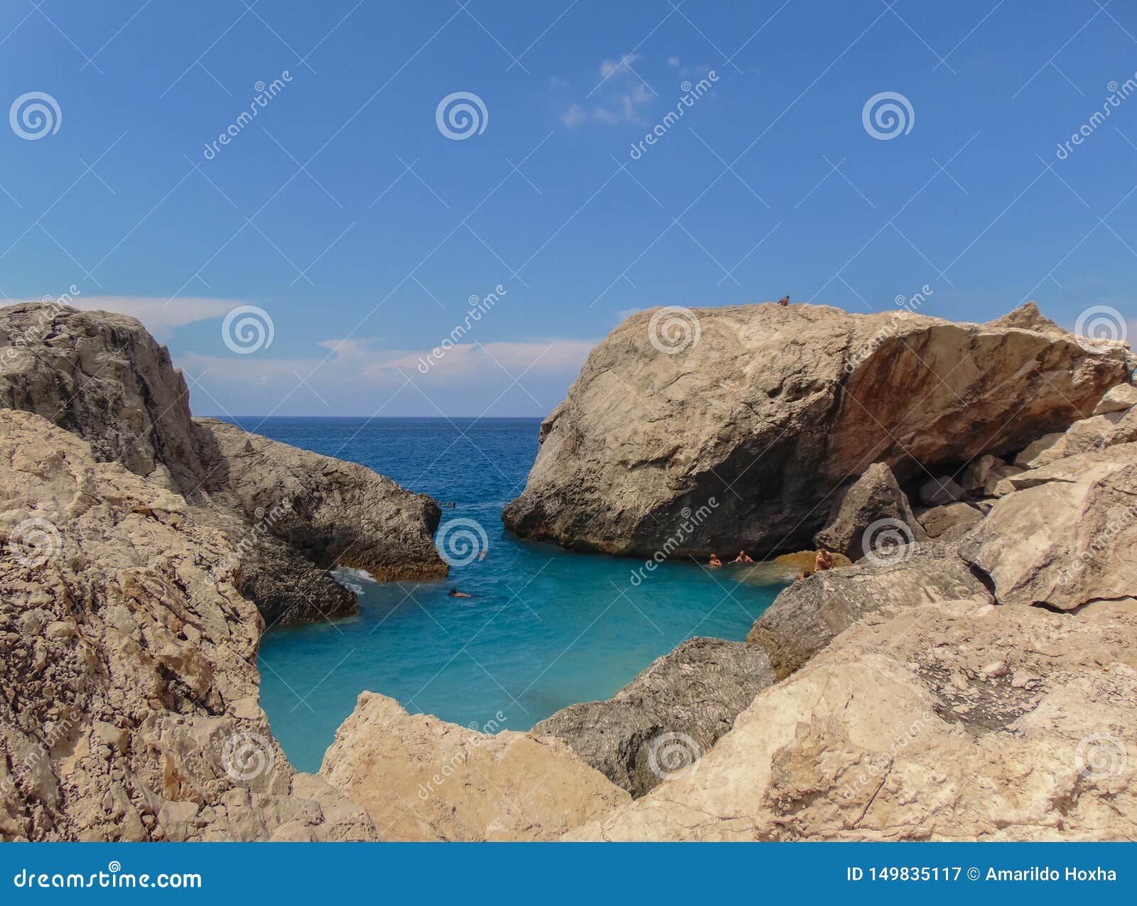 View of Kathisma beach editorial photography. Image of lefkada - 149835117