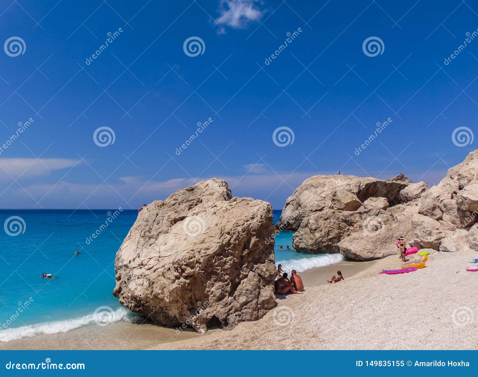 View of Kathisma beach editorial image. Image of kathisma - 149835155
