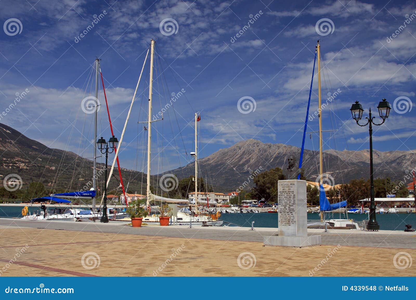 Lefkas Island stock photo. Image of calm, landscape, lefkada - 4339548