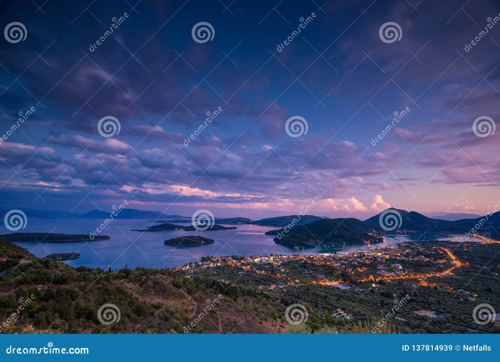 Lefkas island Greece stock image. Image of travel, lefkada - 137814939
