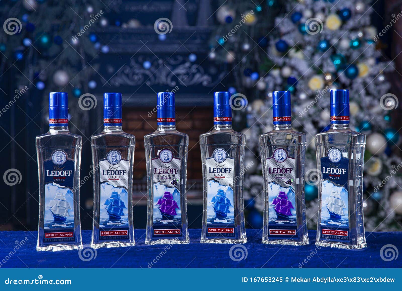 Lefoff Vodka. New Year Style Editorial Image - Image of vodka, lefoff ...