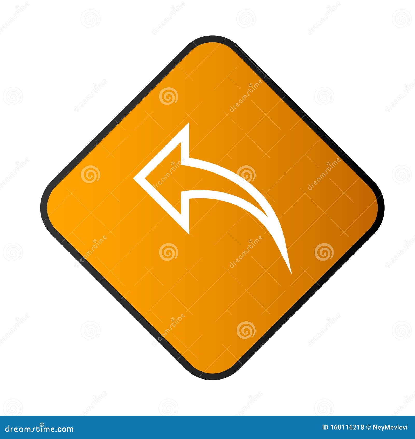 Left Arrow Button with Rectangular Frame Part 1 Stock Vector ...