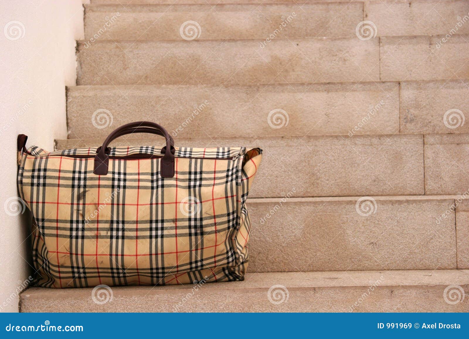 Left bag stock image. Image of left, journey, full, garbadge - 991969