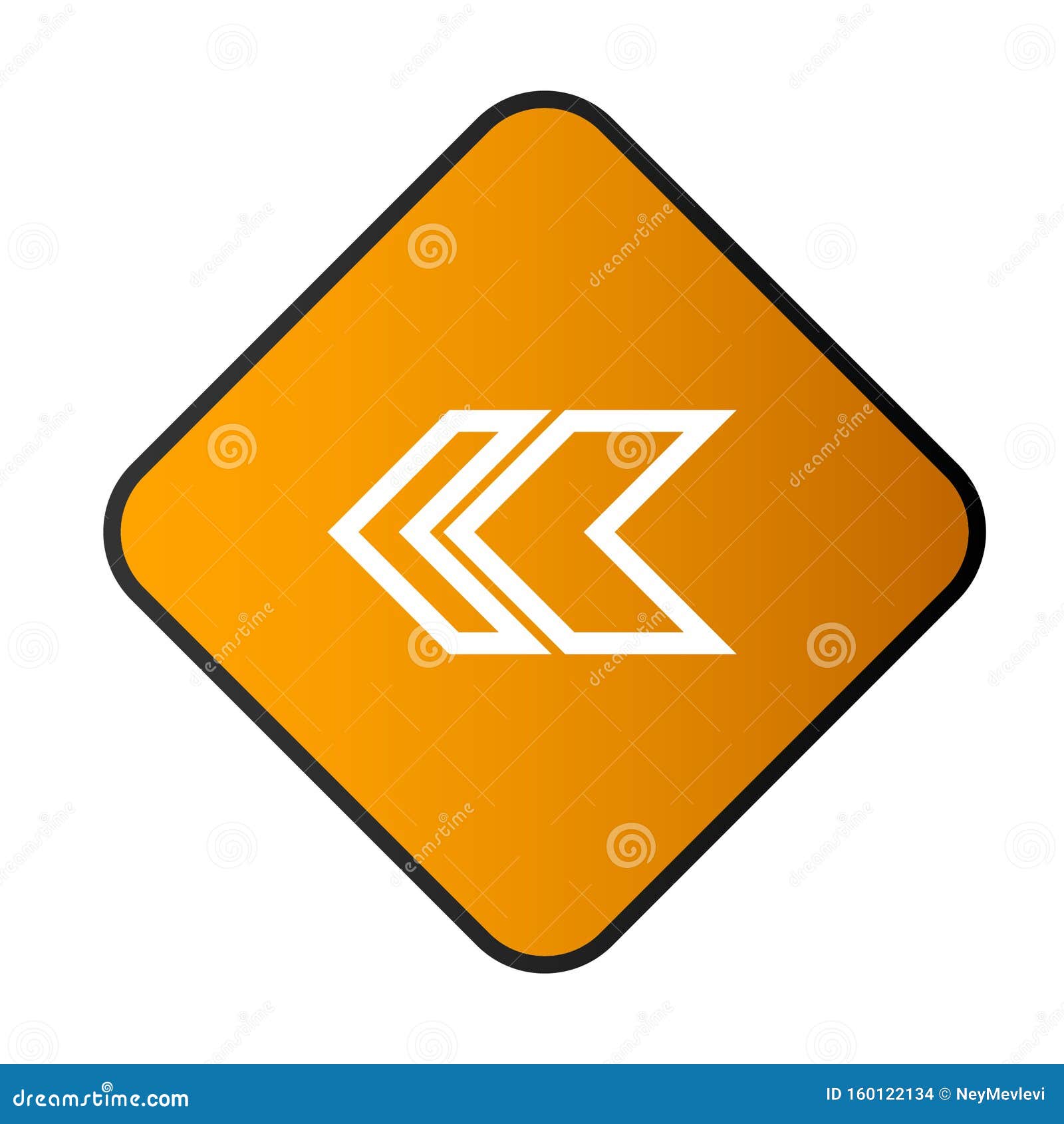 Left Button with Rectangular Frame Part 17 Stock Vector - Illustration ...