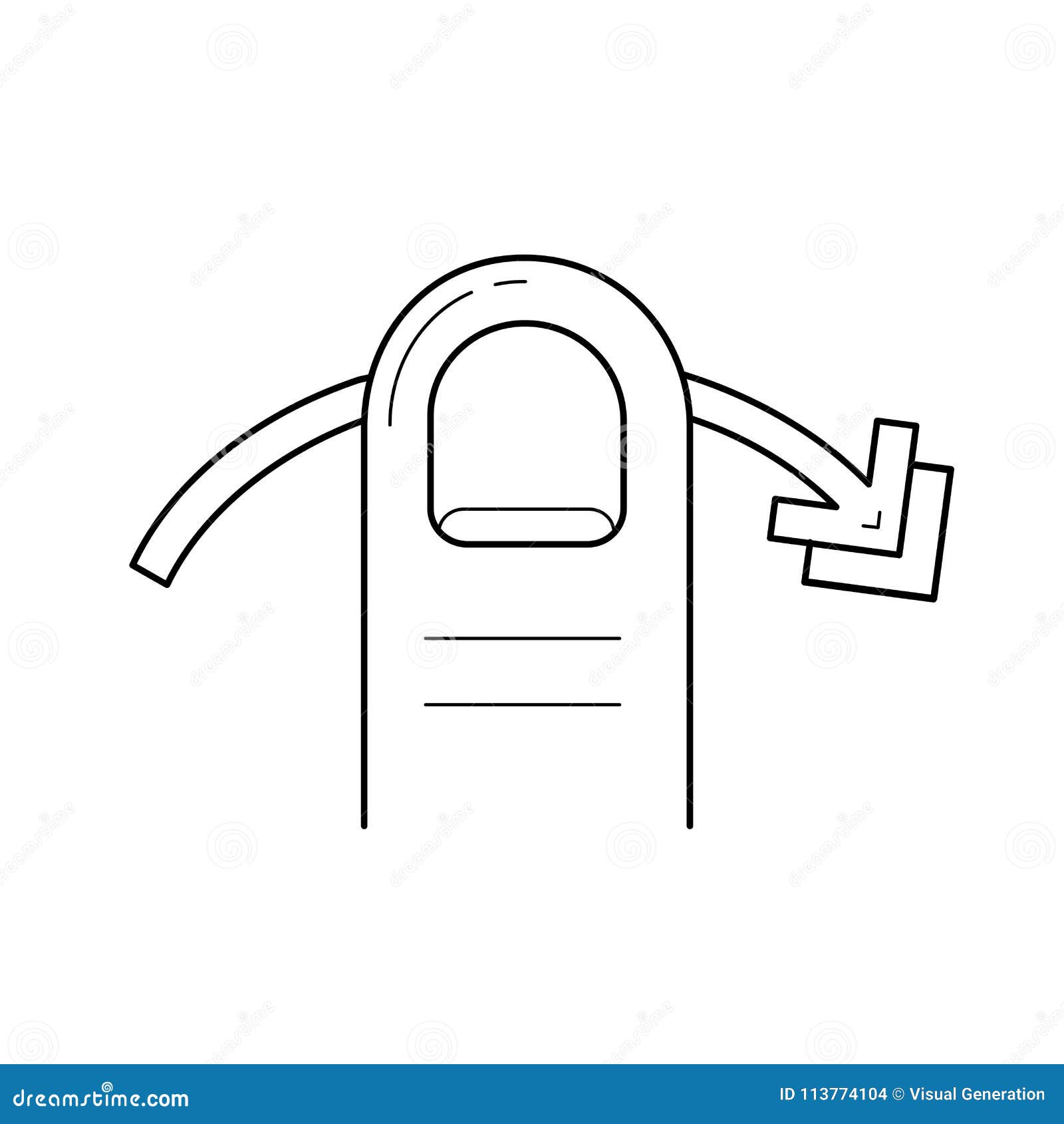 Left edge swipe line icon. stock vector. Illustration of graphic ... Left edge swipe line icon. stock vector. Illustration of graphic ...