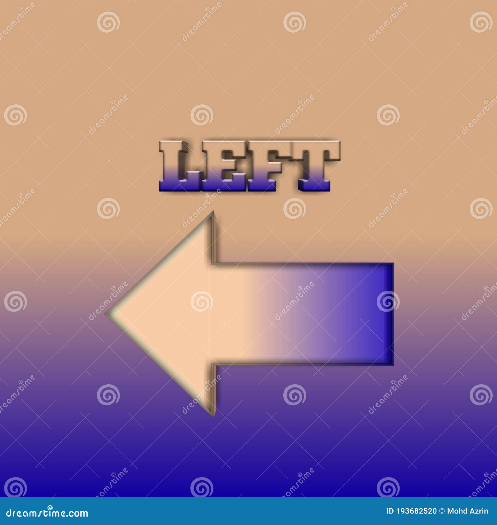 Left errow stock illustration. Illustration of simple - 193682520