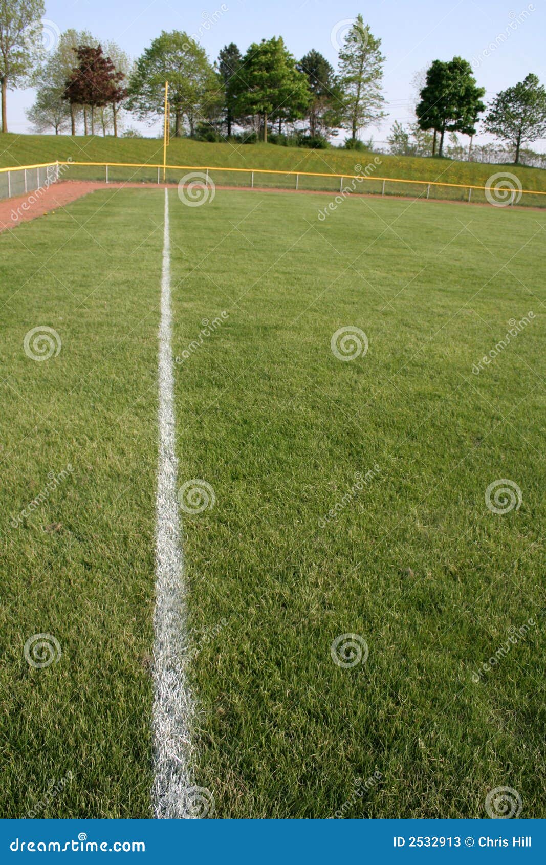 Left Field stock image. Image of game, fields, fastball - 2532913