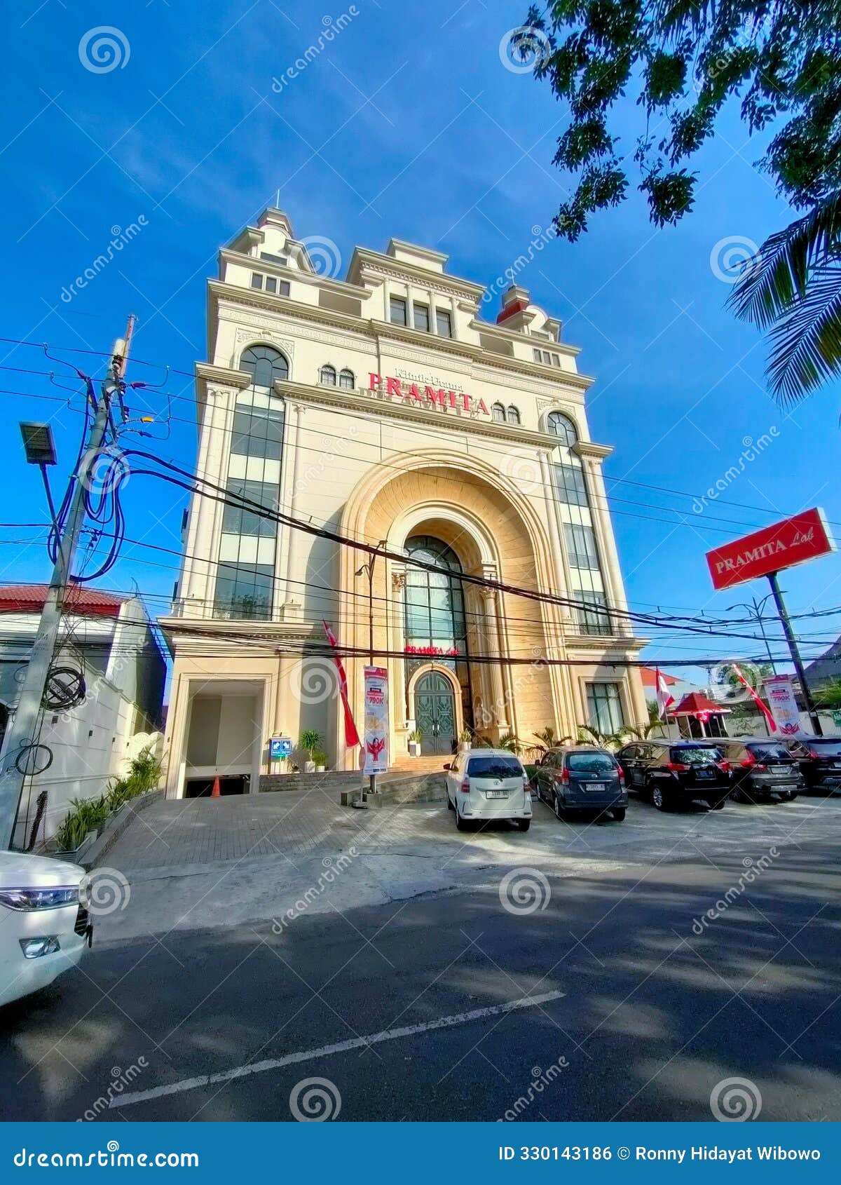 Left Front View of the Medical Laboratory Perspective, Classical ...