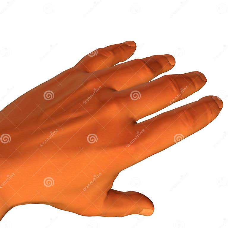 Left hand stock illustration. Illustration of limbs, three - 15705913