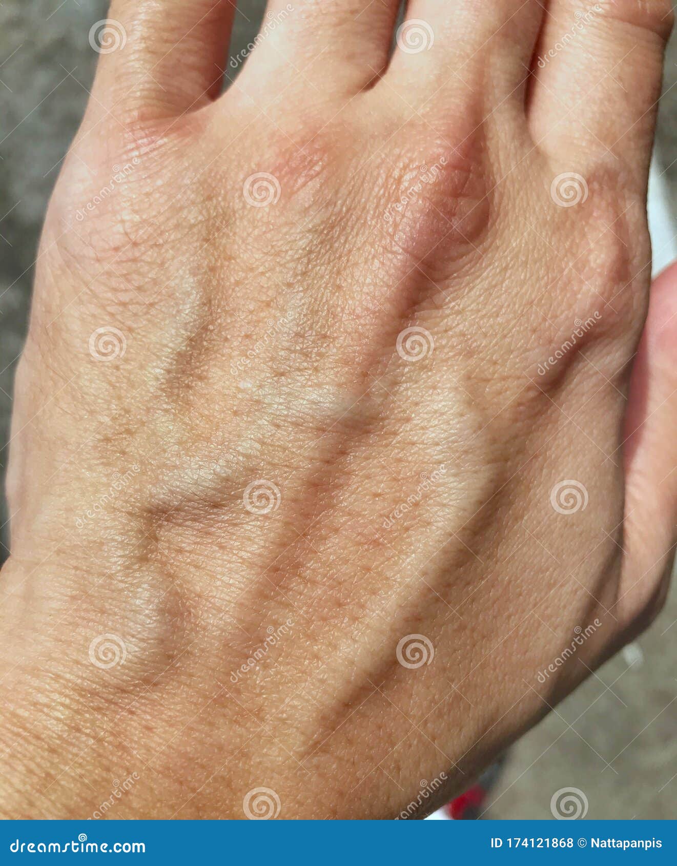 Left Hand, Back of a Man`s Hand Stock Photo - Image of left, finger ...