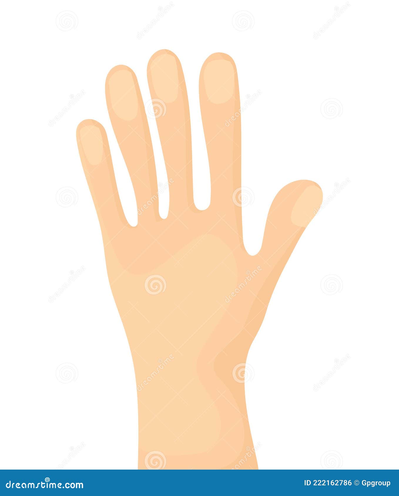 Left hand design stock vector. Illustration of handle - 222162786