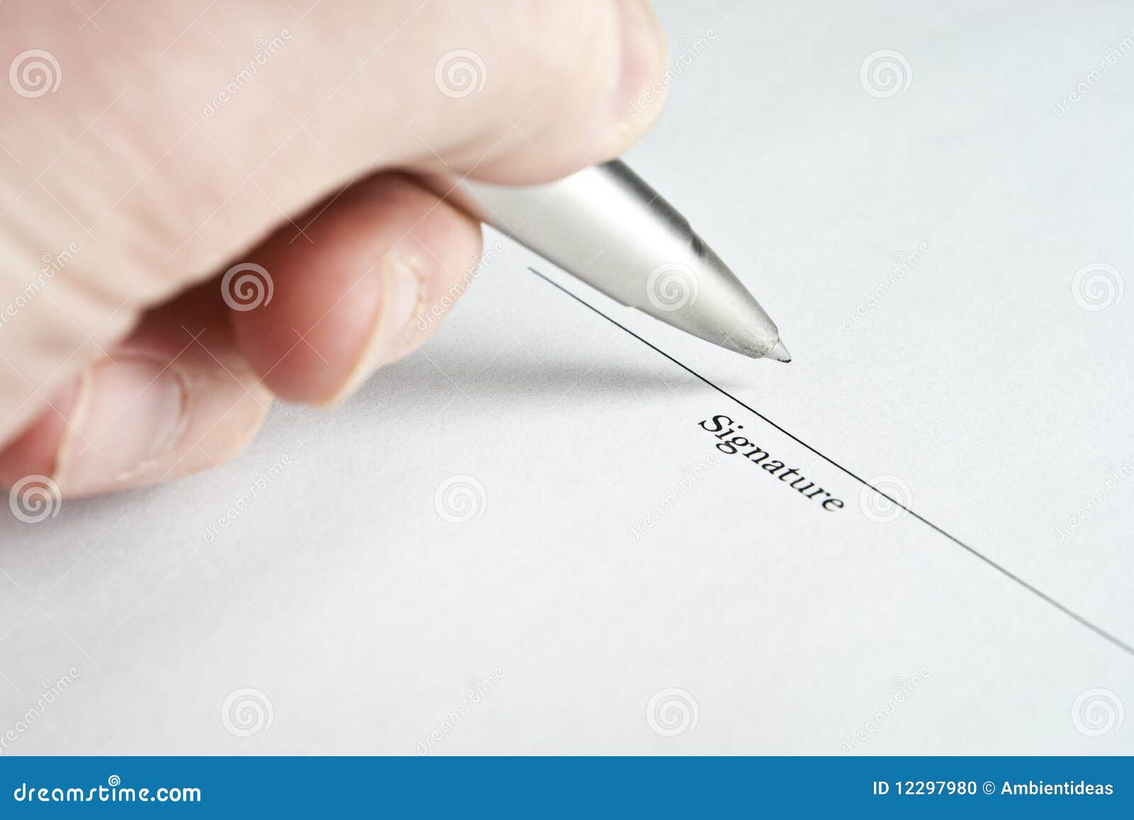 Left Hand Signing Name stock photo. Image of legal, text - 12297980