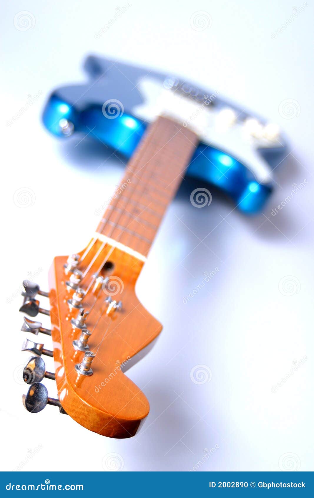 Left-Handed Guitar 1 stock photo. Image of frets, left - 2002890