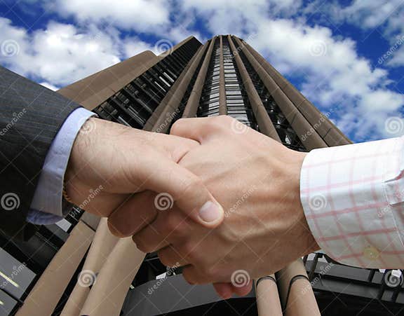 Left-handshake in the Street Stock Photo - Image of handshake, hand ...