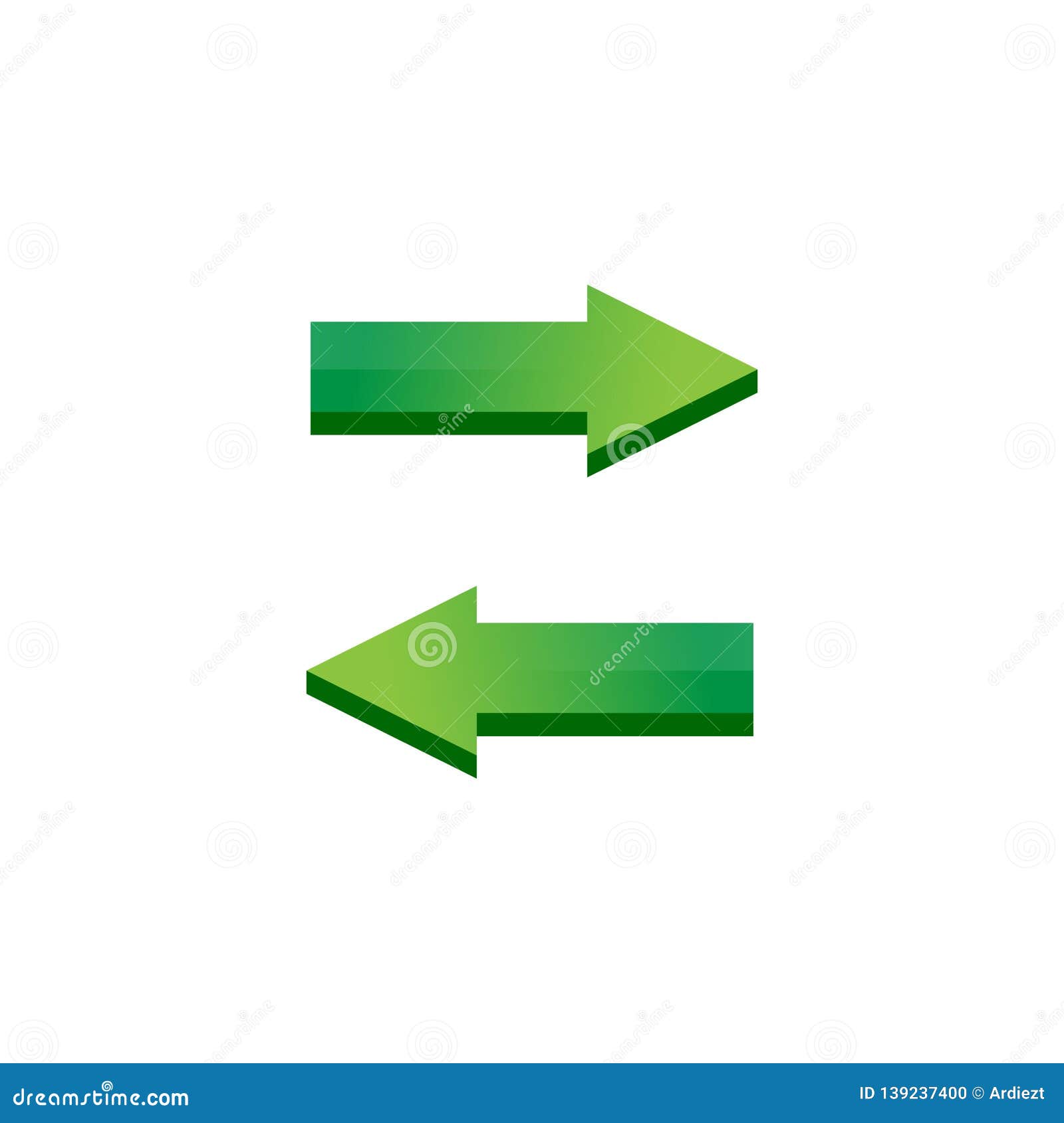 Left And Right Arrow Icons