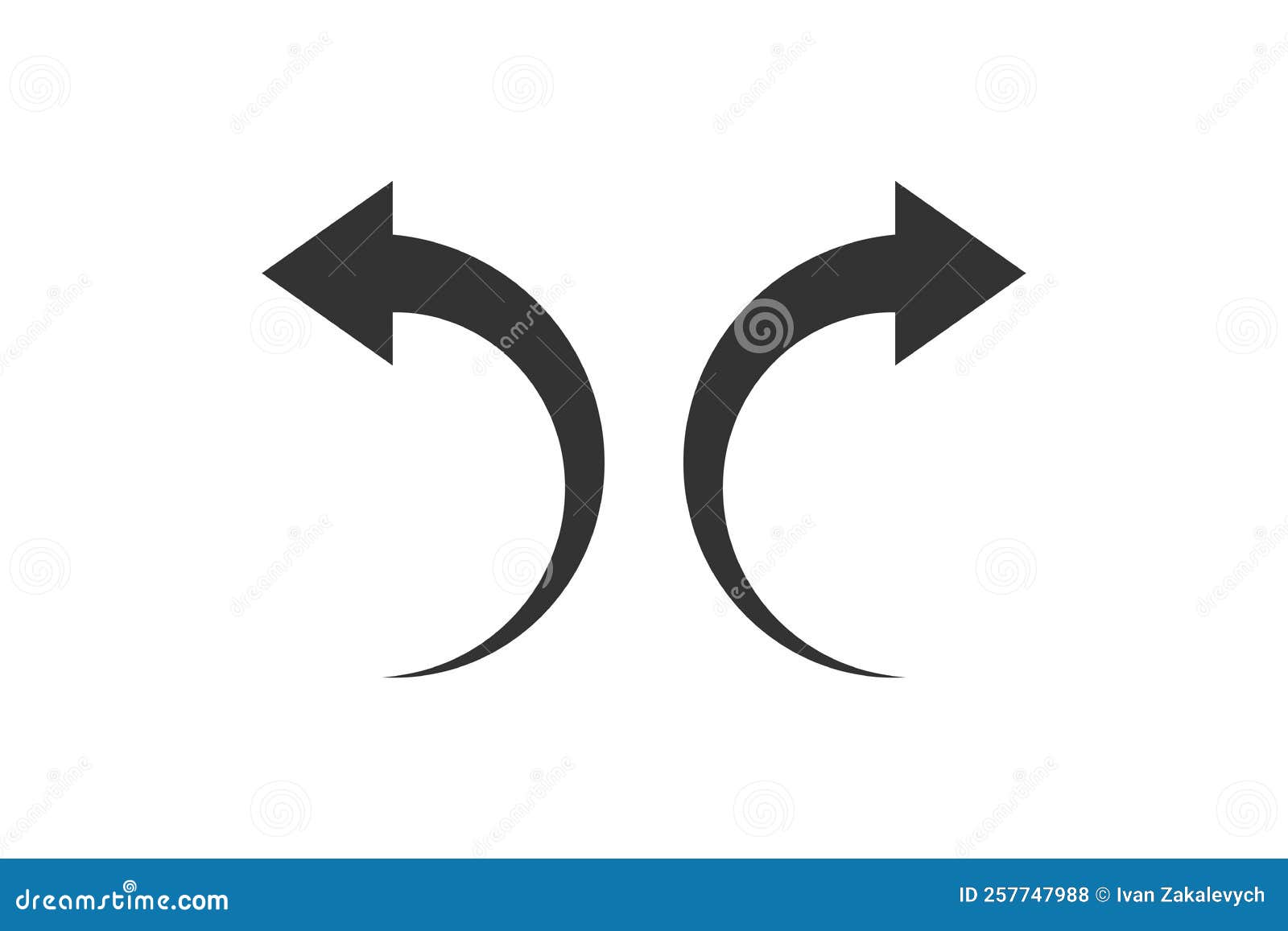 Left and Right Arrow Icon. Previous, Next Pointer Symbol. Sign App ...