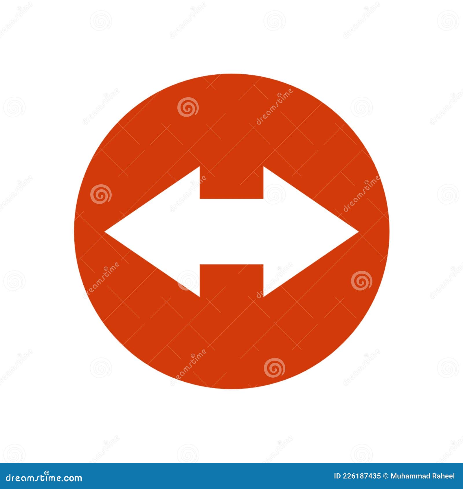 Left Right Arrow Icon ,white Arrow Icon Stock Vector - Illustration of ...