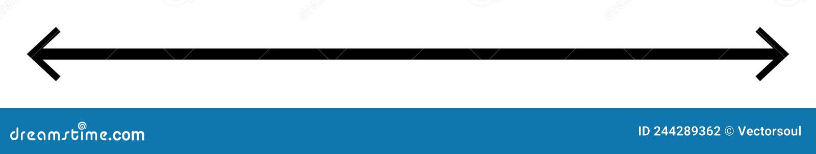 Left And Right Arrow Pointer Cursor In Opposite Direction Intersection Navigation Forward