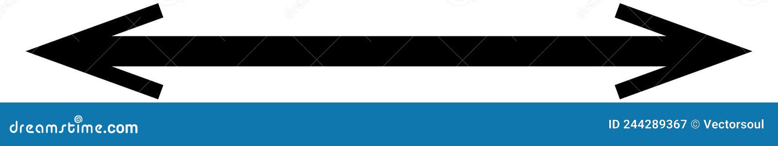 Left and Right Arrow, Pointer, Cursor in Opposite Direction. Intersection, Navigation, Forward ...