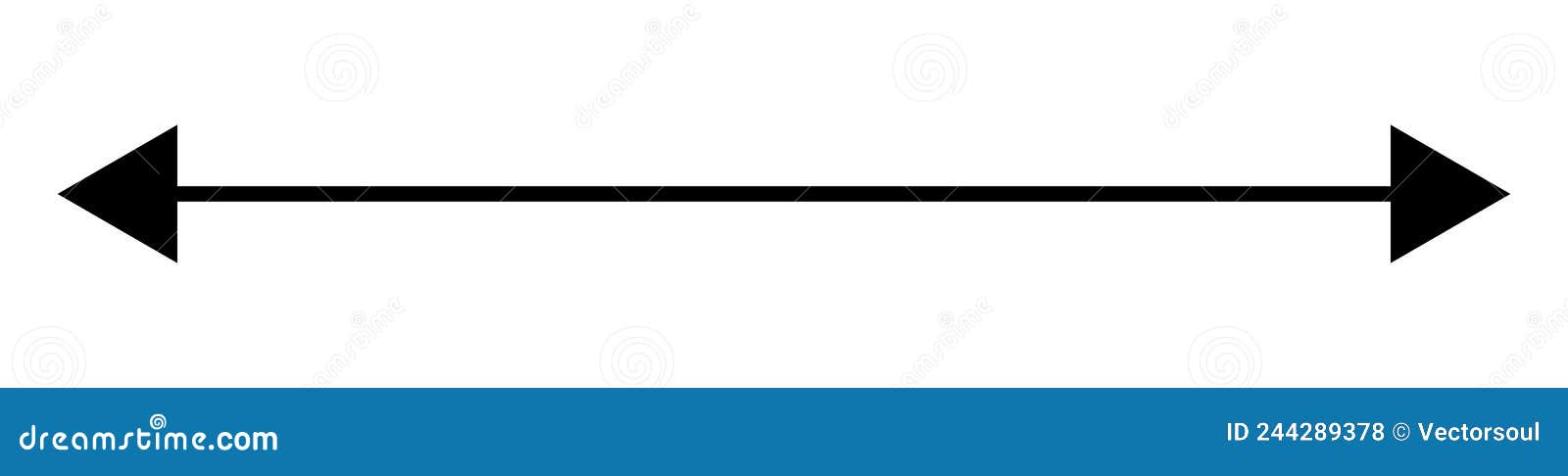 Left And Right Arrow Pointer Cursor In Opposite Direction Intersection Navigation Forward