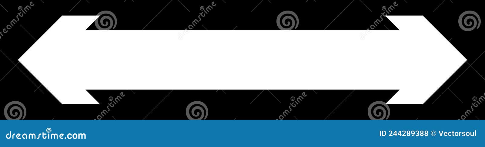 Left and Right Arrow, Pointer, Cursor in Opposite Direction. Intersection, Navigation, Forward ...