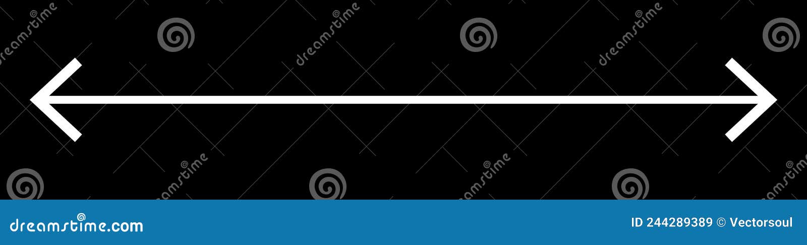 Left and Right Arrow, Pointer, Cursor in Opposite Direction ...