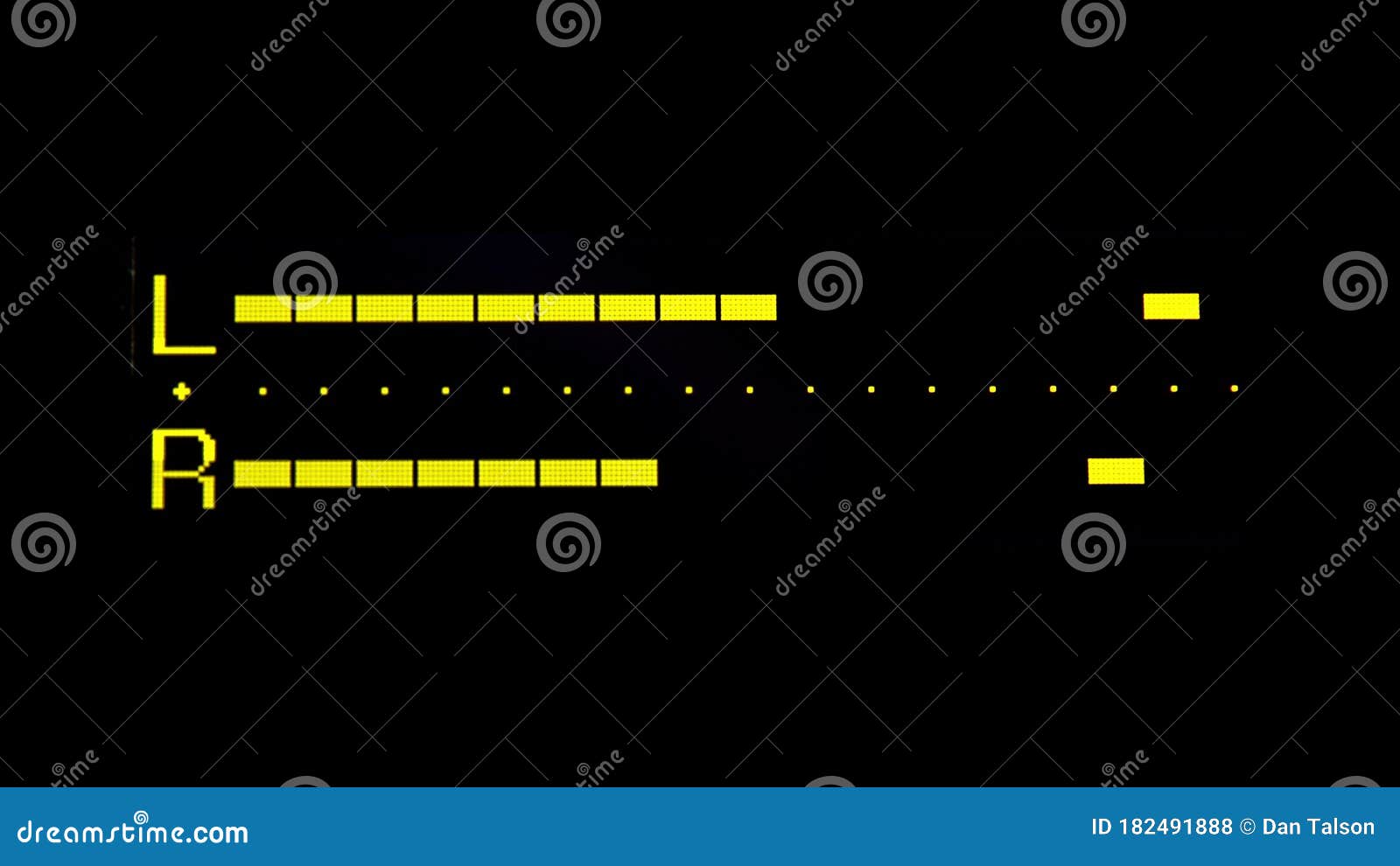 Left and right audio level stock footage. Video of hifi - 182491888