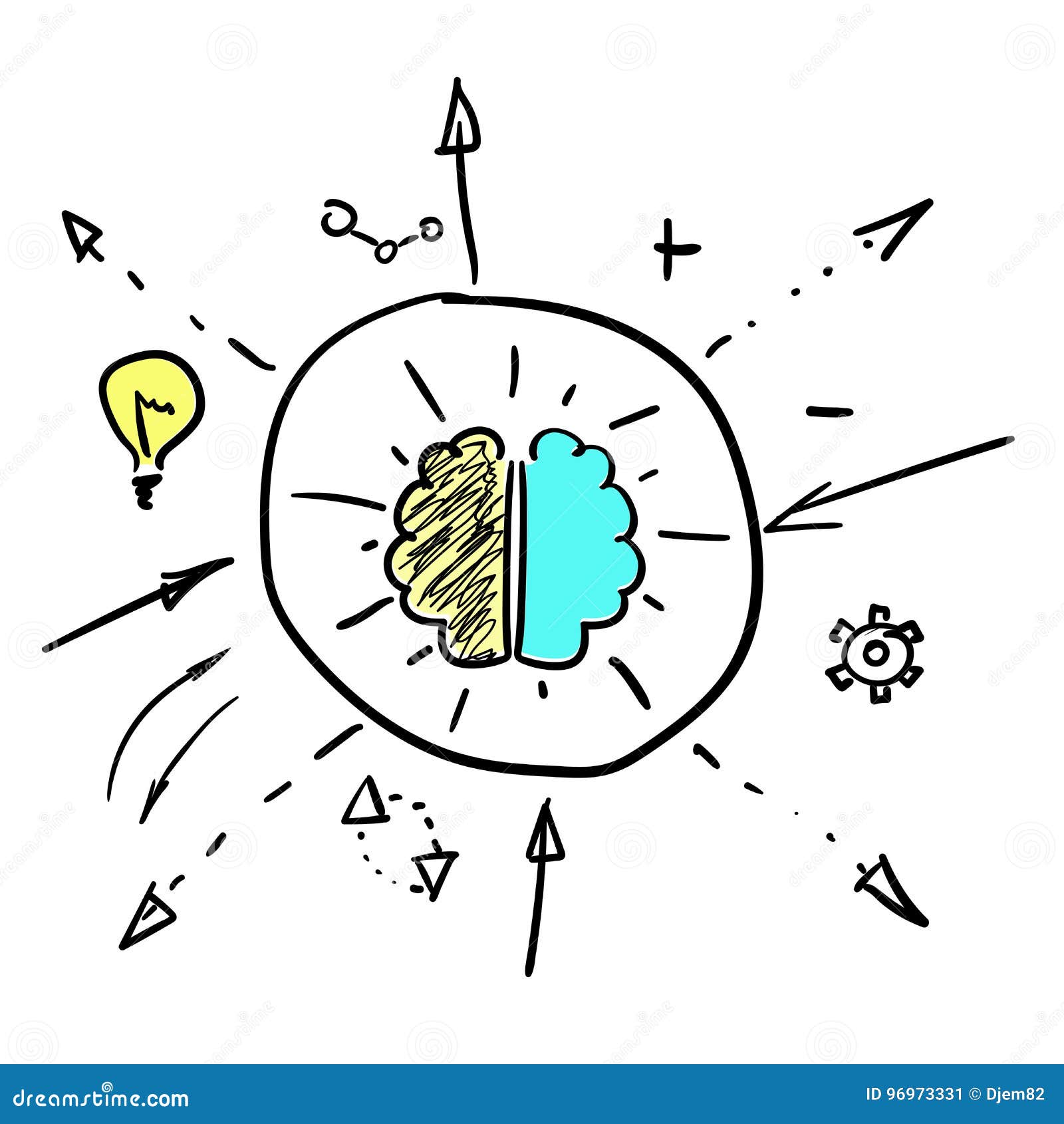 Map Of Hemispheres On Light Background Vector Illustration ...