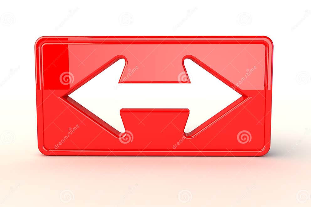 Left and right directions stock illustration. Illustration of choice ...