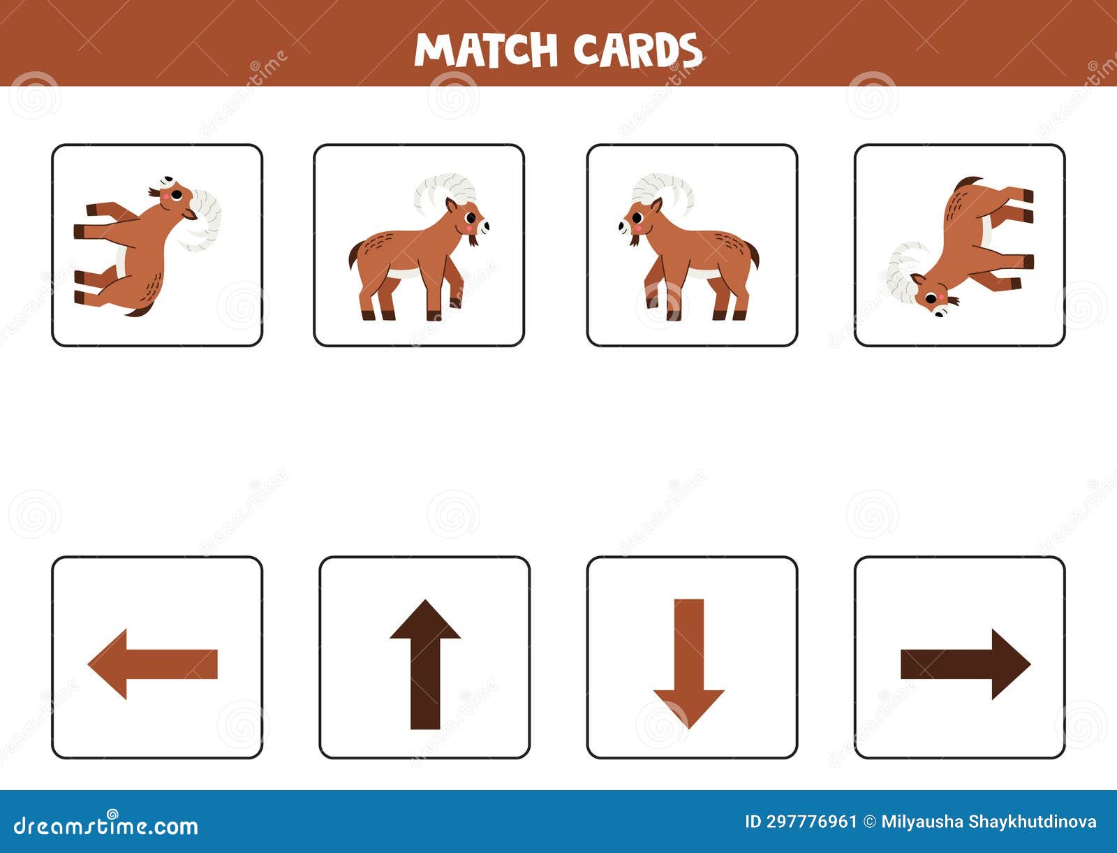 Left, Right, Up or Down. Spatial Orientation with Cute Brown Ibex ...