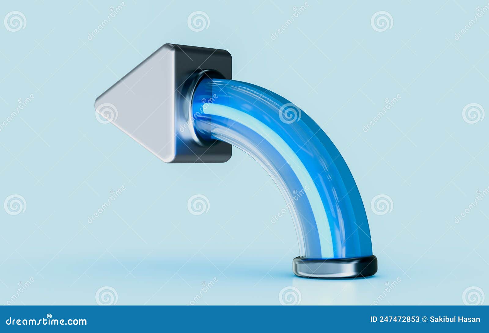 Left Side Arrow Sign on Direction Way Using Rode Side Map Stock ...