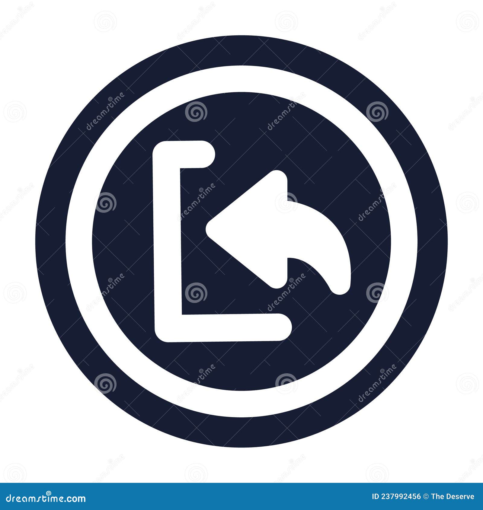 Left Side Arrow Vector Icon Which is Suitable for Commercial Work and ...