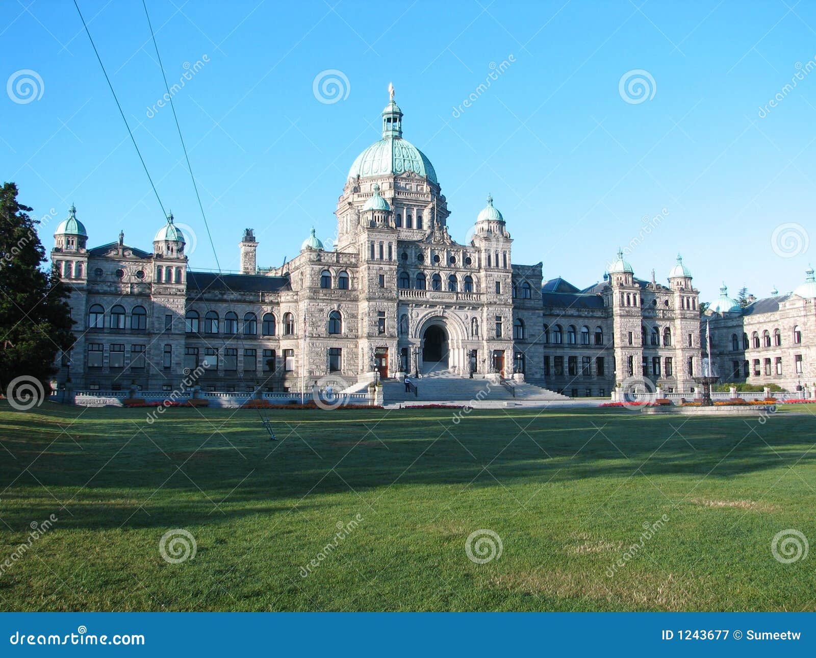 Left Side Perspective Legislative Assembly Stock Image - Image of ...