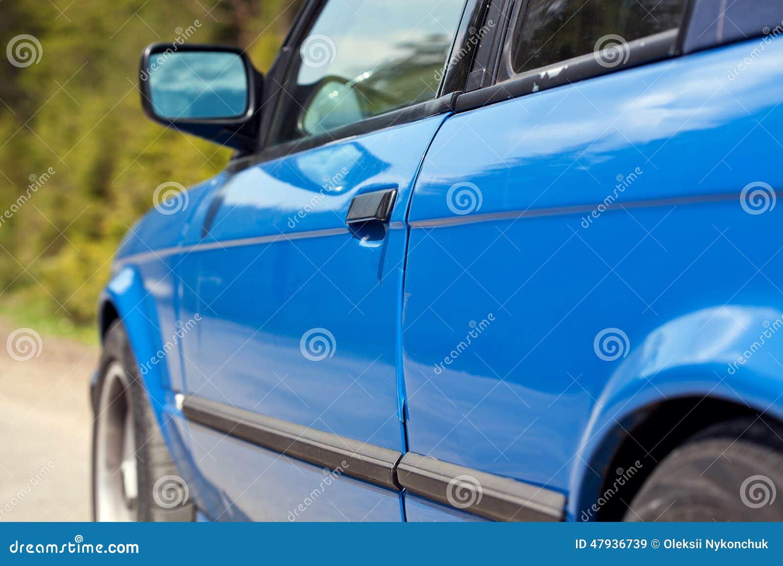 The Left Side of the Vehicle Stock Image - Image of left, view: 47936739