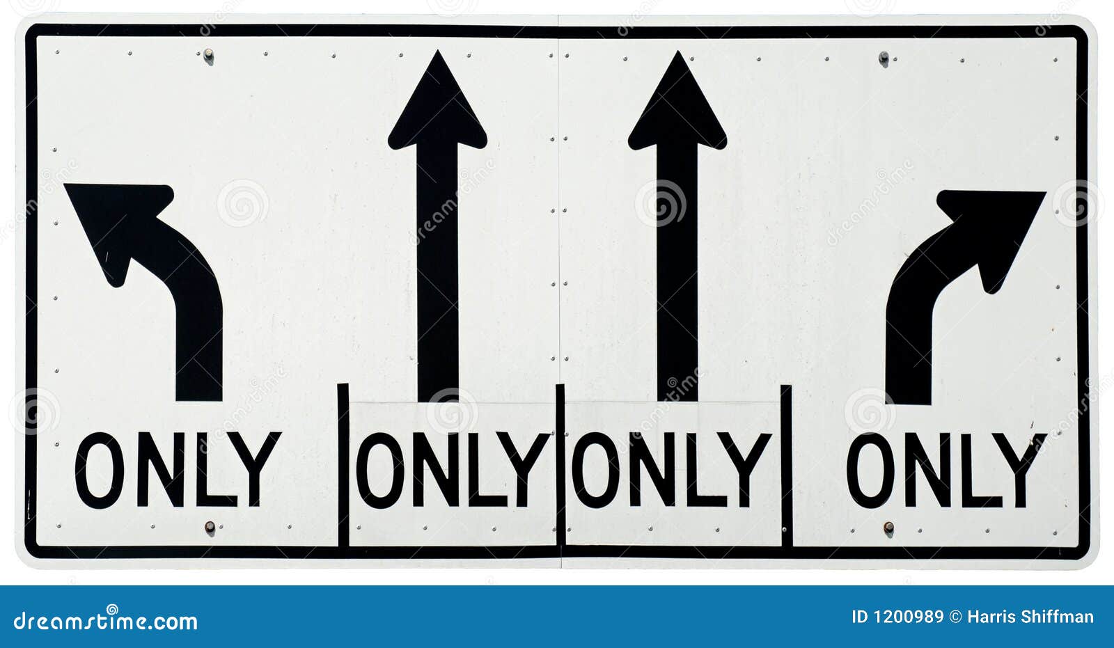 Left/Straight/Right stock image. Image of lanes, turn - 1200989