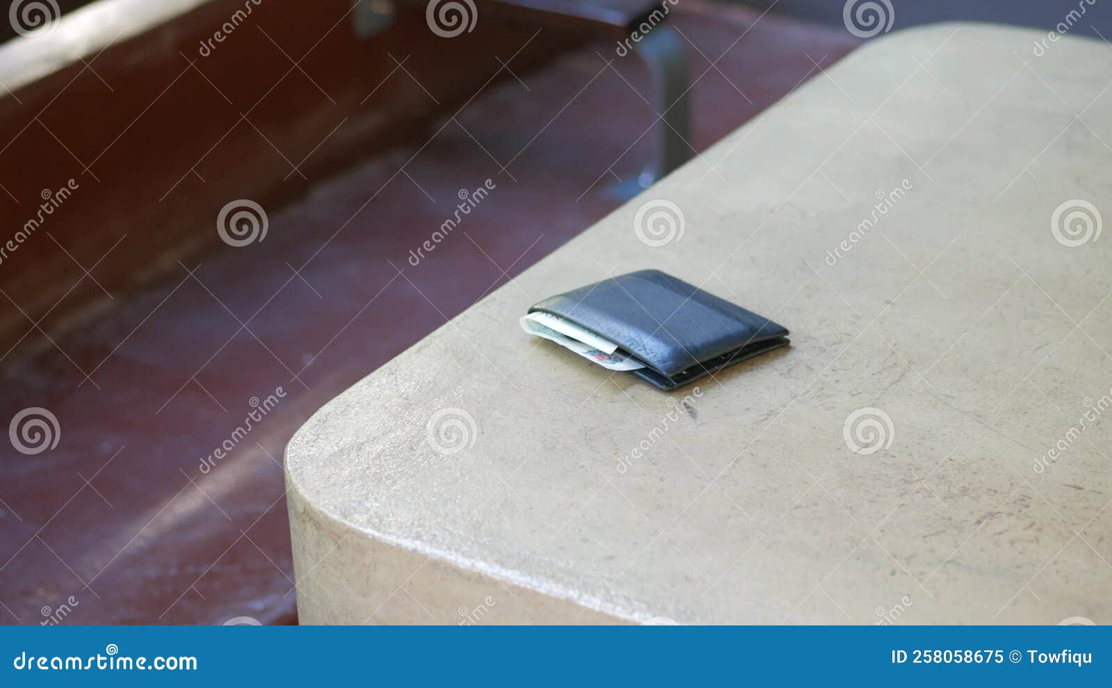Left Wallet on a Bench in the Park Stock Video - Video of wealth, lost ...