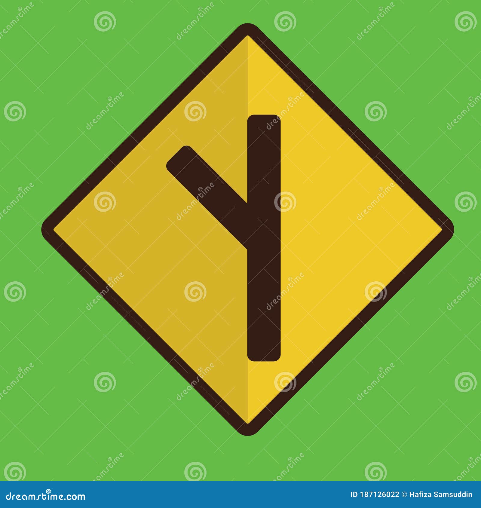Y Intersection Sign