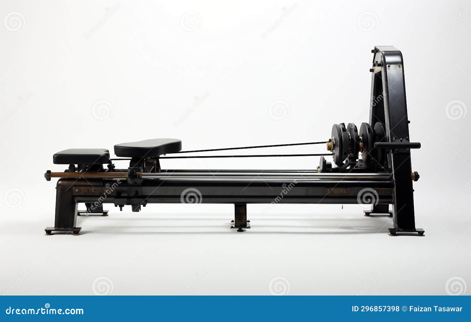 Leg Extension Machine on Clear Background -Generative Ai Stock ...