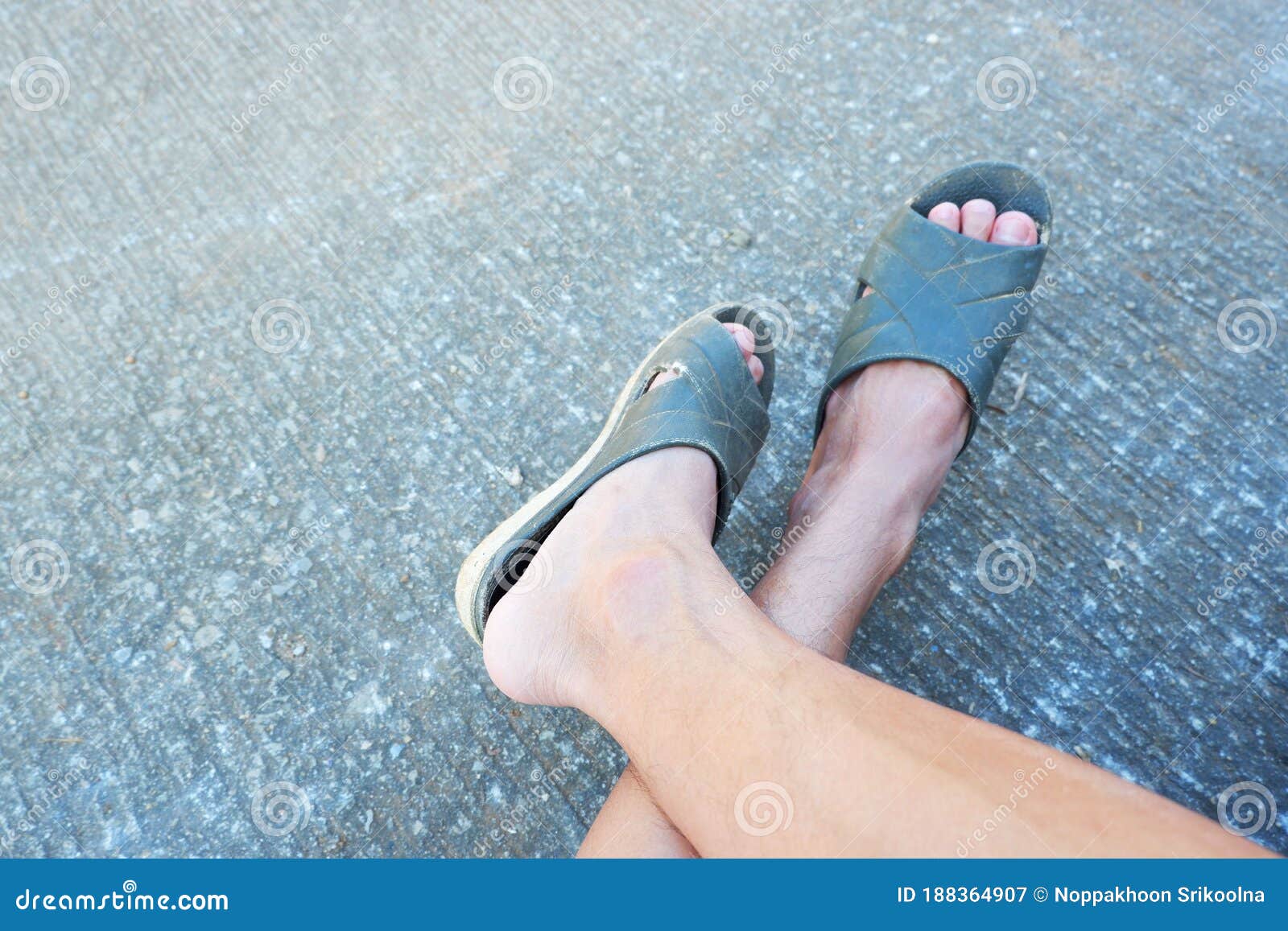 Leg and Foot in Relax Gesture Stock Image - Image of expression, girl ...
