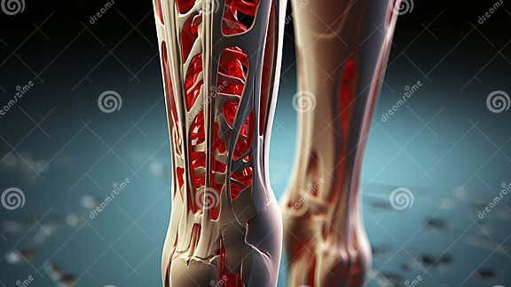 Leg Fracture Visualization with Precise Bone Position and ...