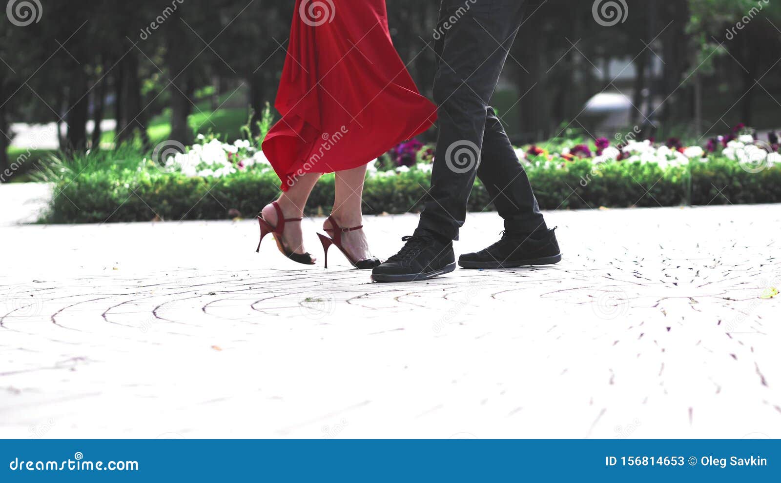Leg Movement during a Tango Dance Stock Video - Video of outdoor ...