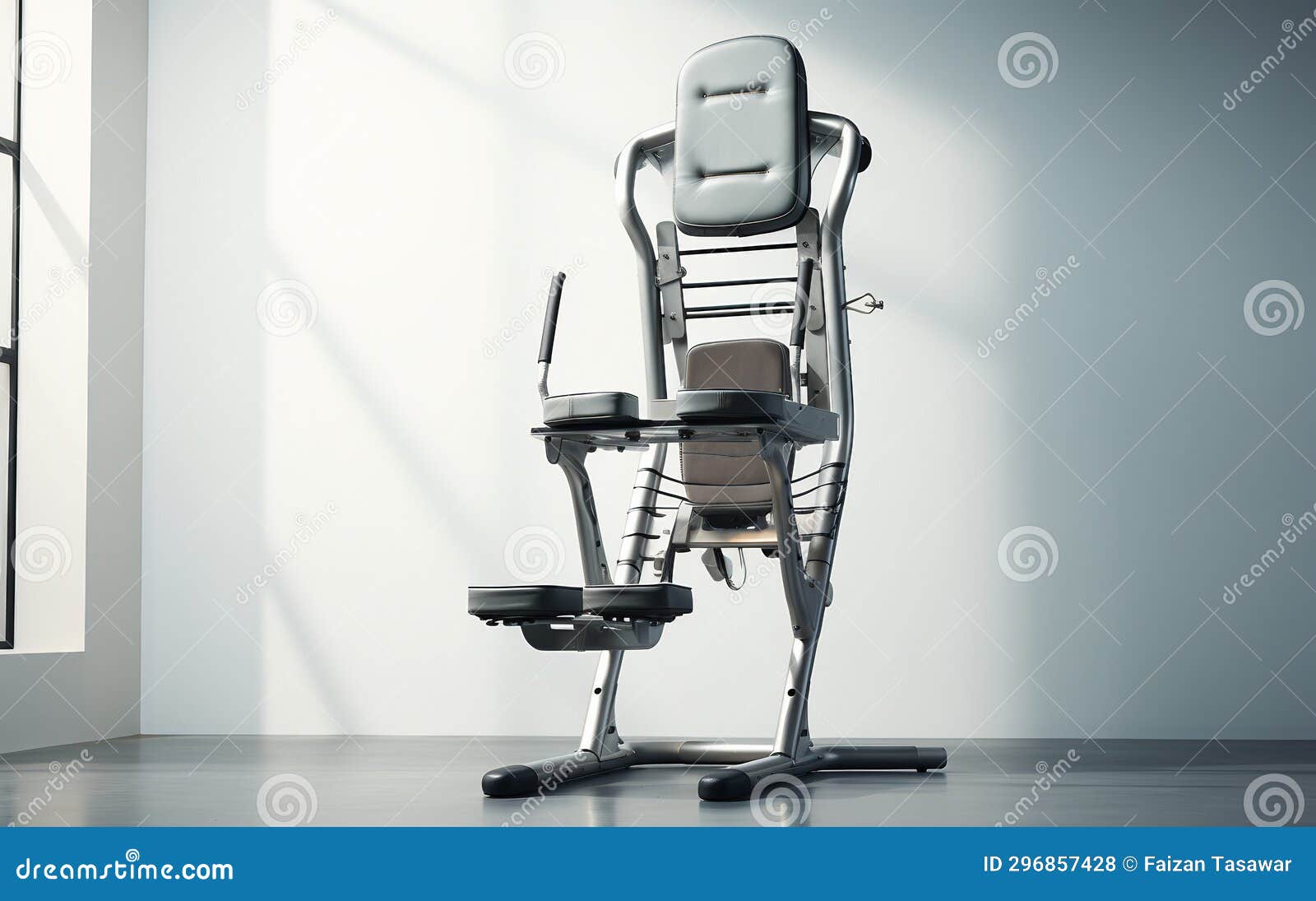 Leg Press Hack Squat Machine with Clear Background -Generative Ai Stock ...