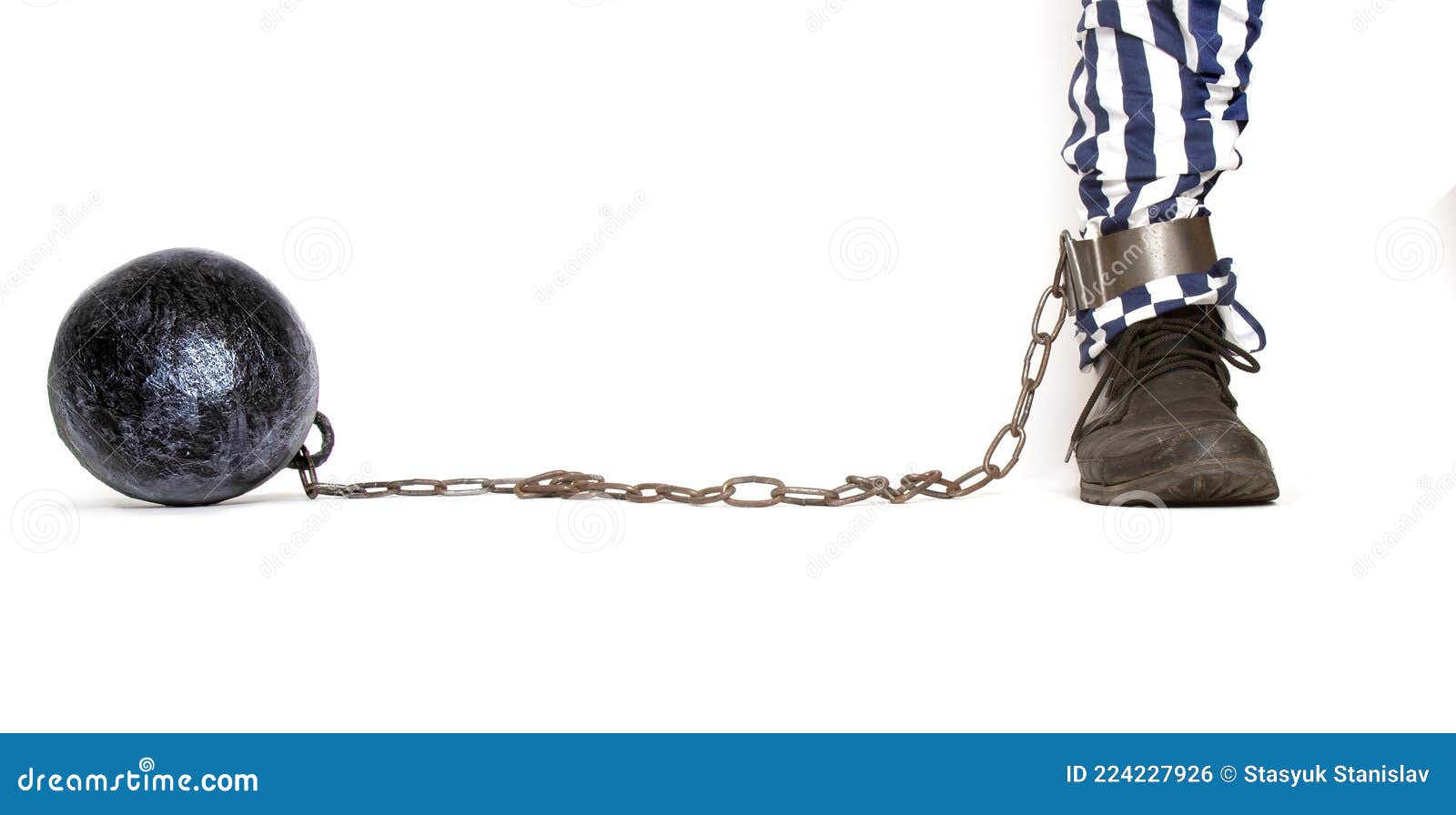 Prisoner Chained Royalty-Free Stock Photography | CartoonDealer.com ...