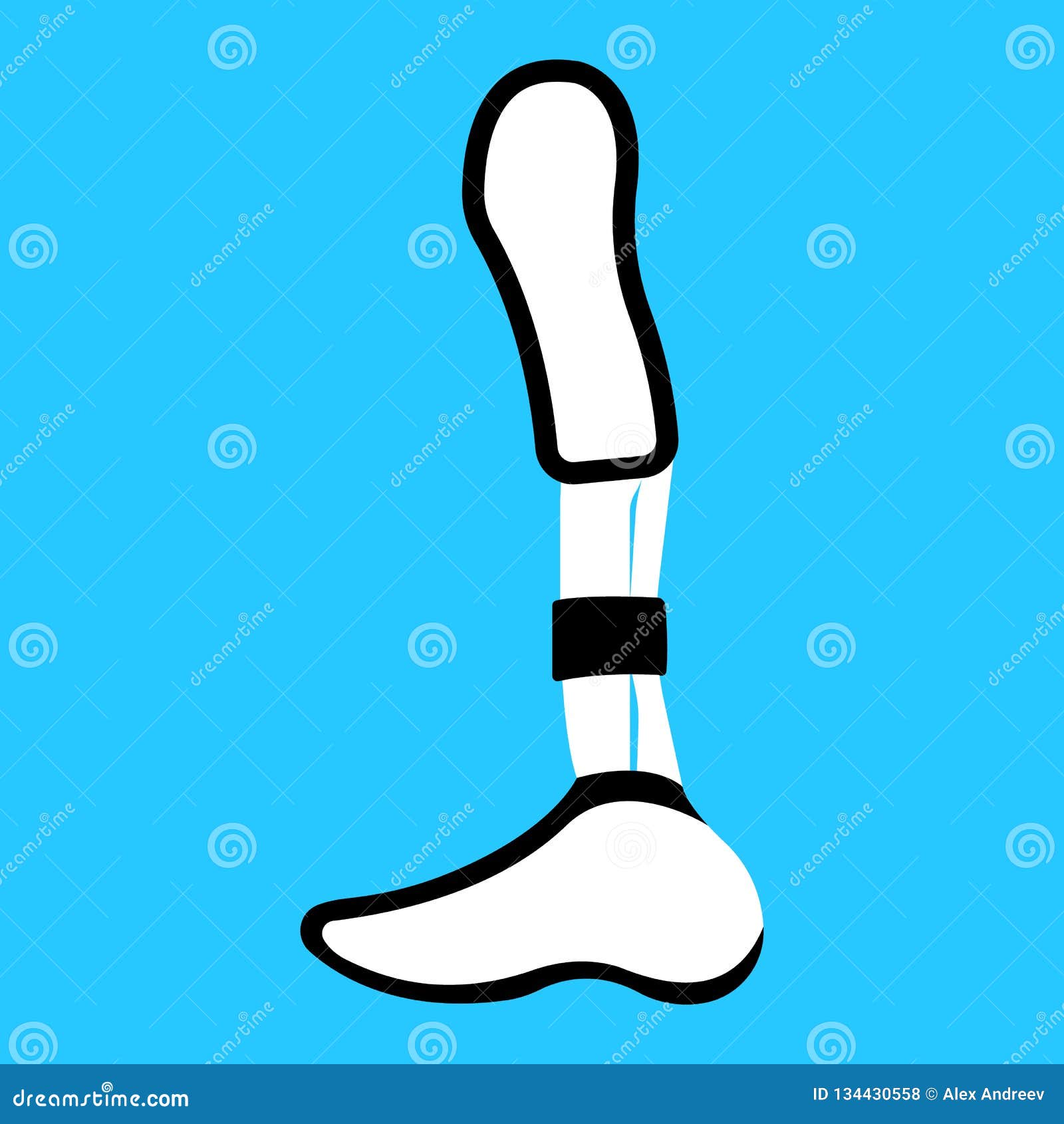 Logo Eye Prosthesis Cartoon Vector | CartoonDealer.com #88177277