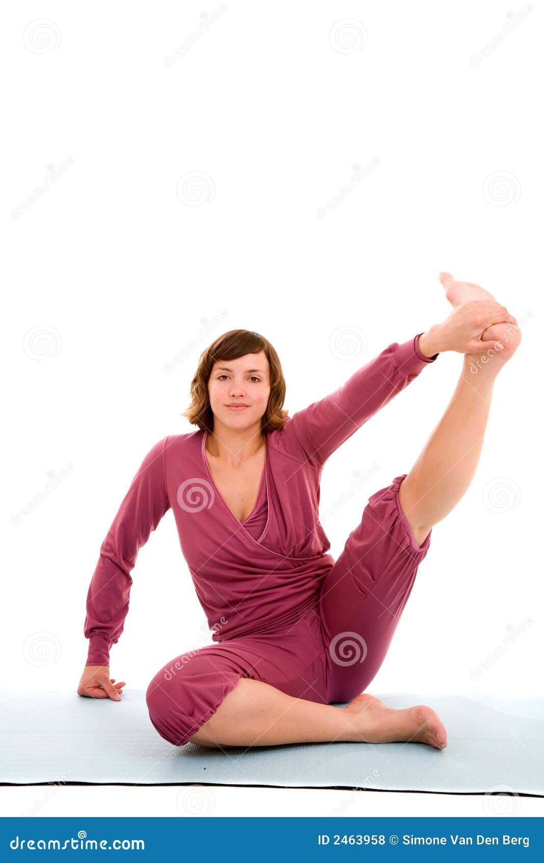 Leg stretch stock photo. Image of healthy, yoga, active - 2463958