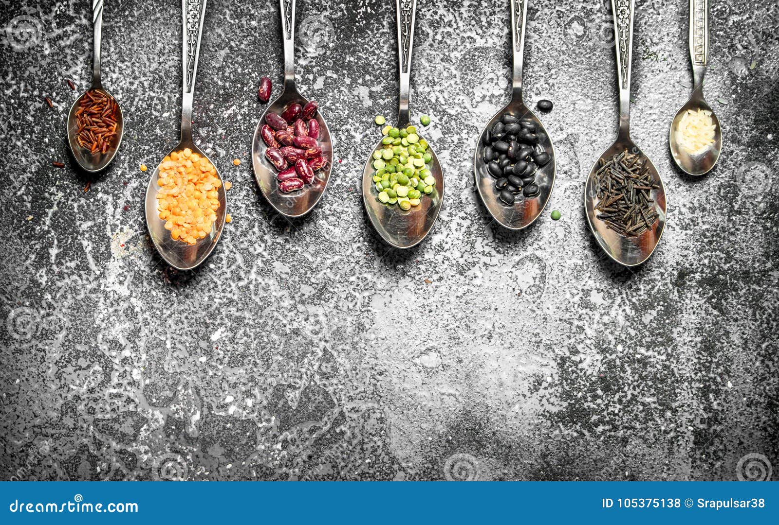 Leg stock photo. Image of spoon, green, bean, grain - 105375138