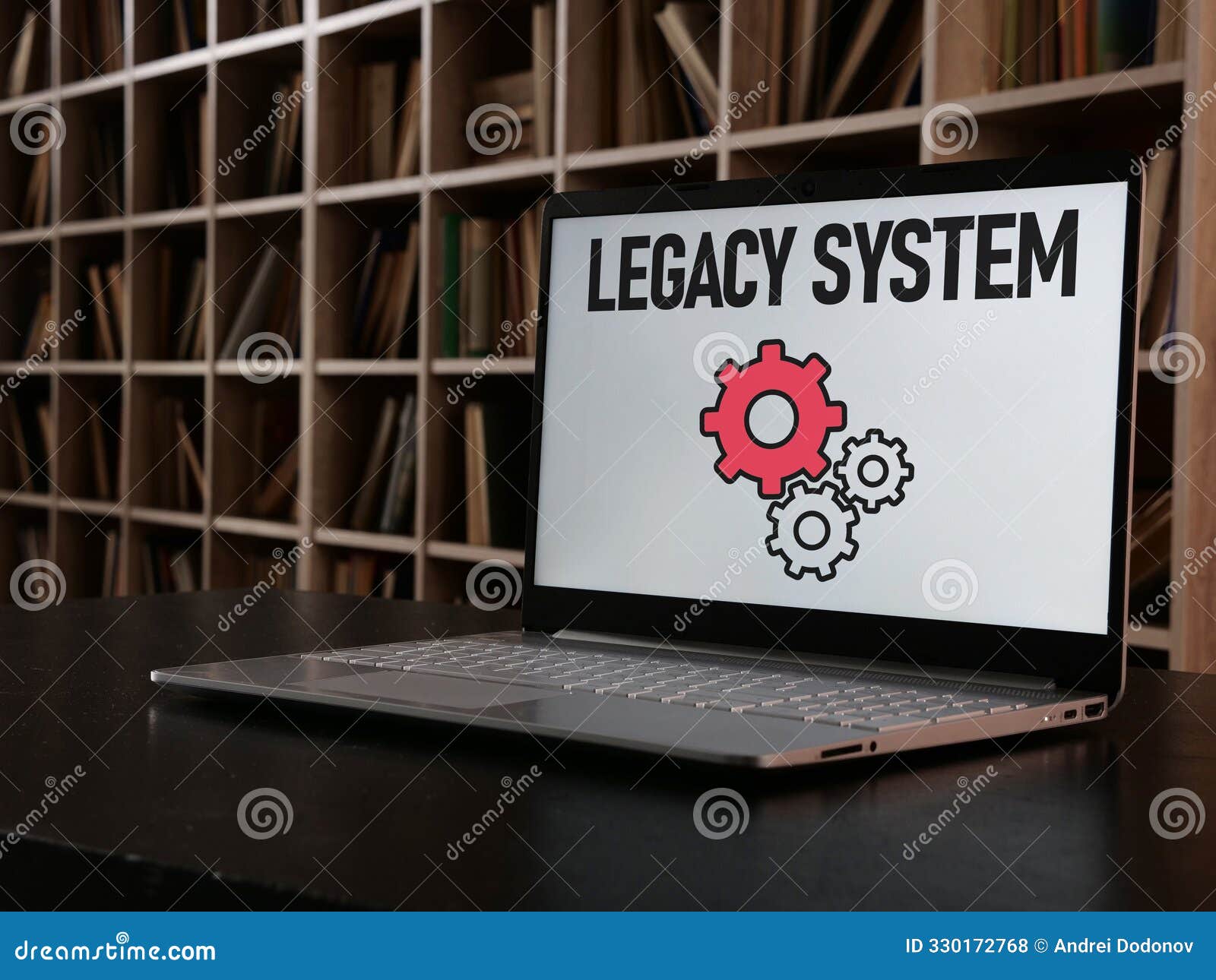Legacy System is Shown Using the Text Stock Photo - Image of internet ...